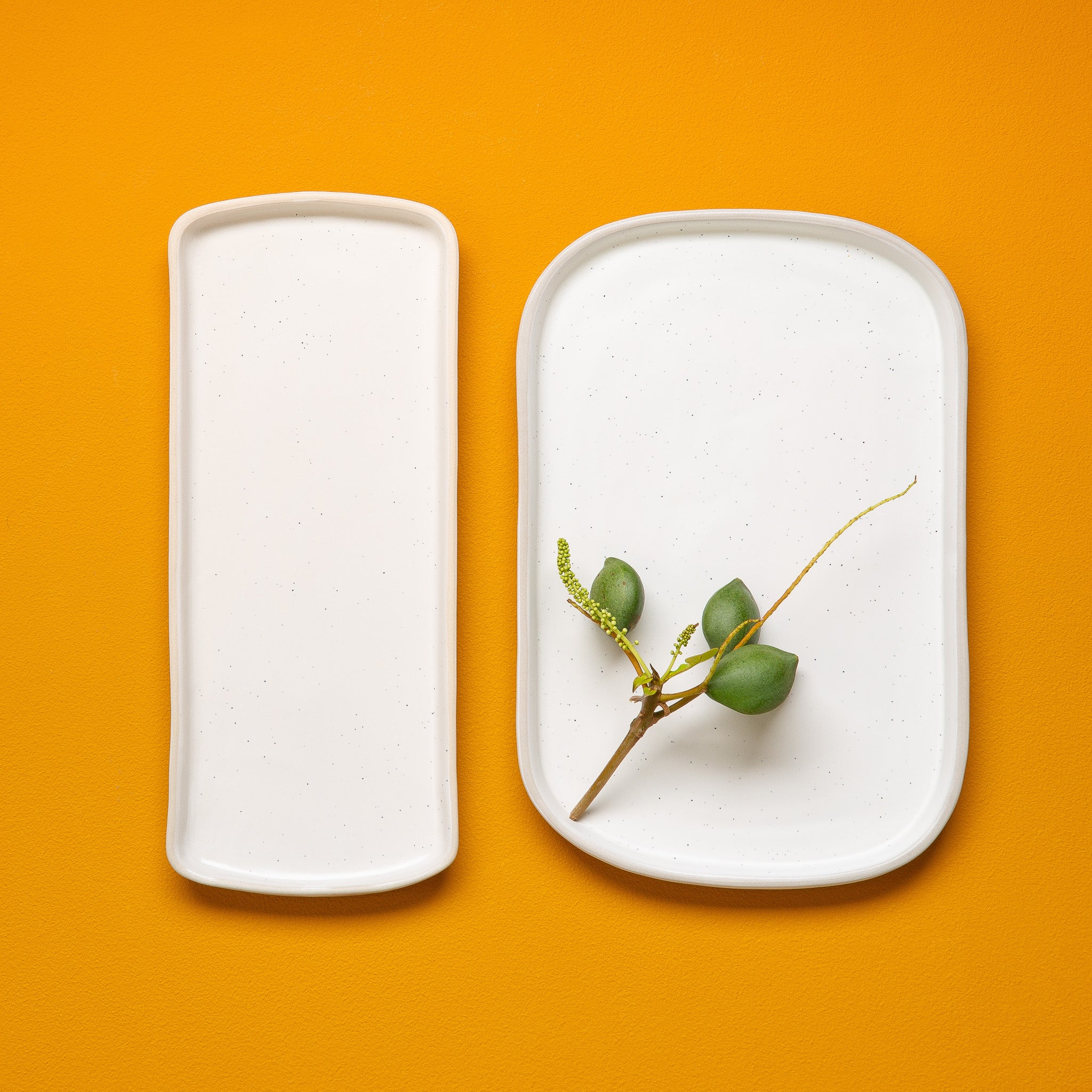 Durable and Stylish: Recycled Ironstone Platters – Nugu Home